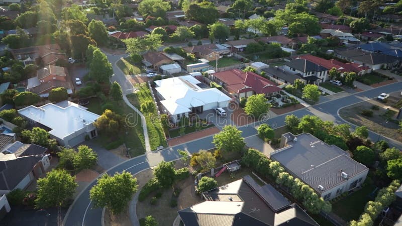 Suburb stock video. Video of australian, afternoon, view - 62117281