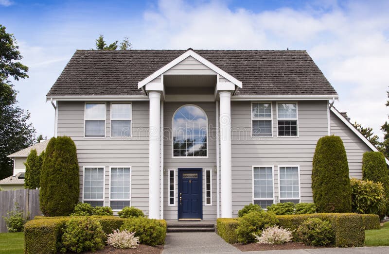 24,435 Blue Suburban House Stock Photos - Free & Royalty-Free Stock ...