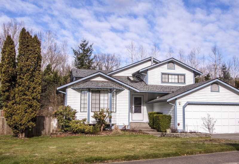 Suburban house stock photo. Image of architecture, investment - 27937376