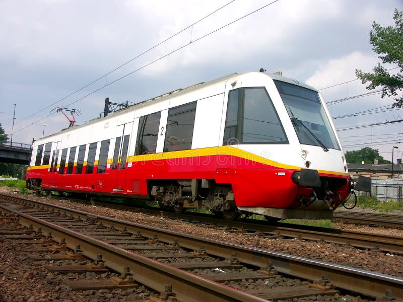 Suburban train stock image. Image of delay, rails, express - 1041253