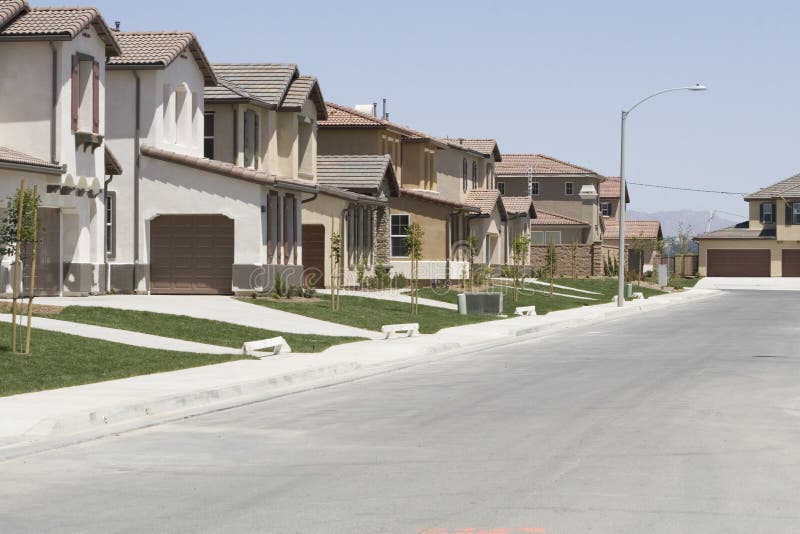 Suburbia California stock photo. Image of housing, starts - 3936316