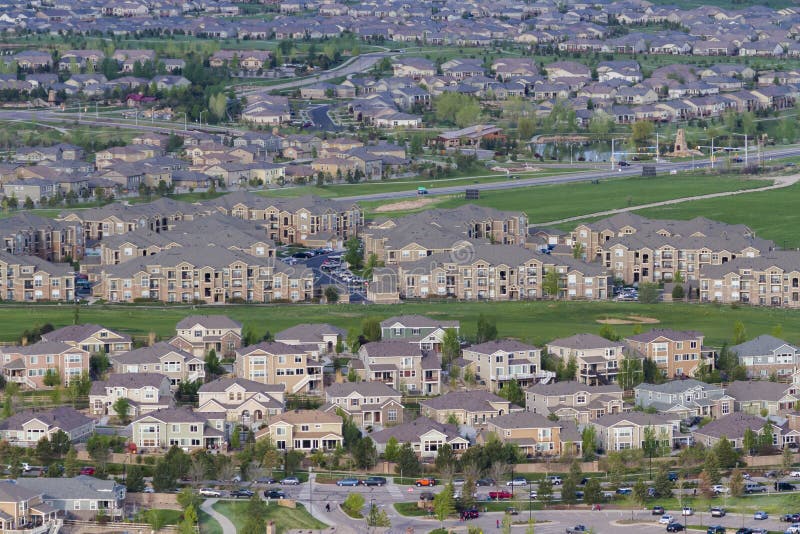Suburbia stock photo. Image of town, mountain, suburban - 31115066