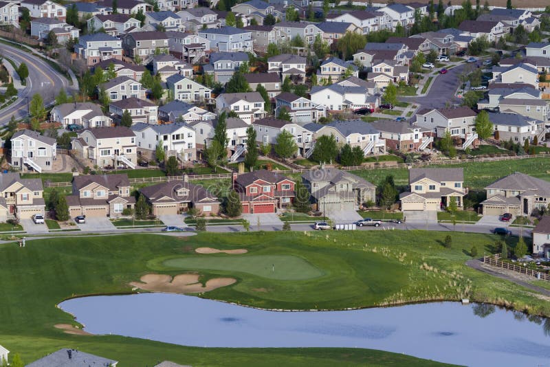 Suburbia stock photo. Image of nature, town, suburbia - 31115142