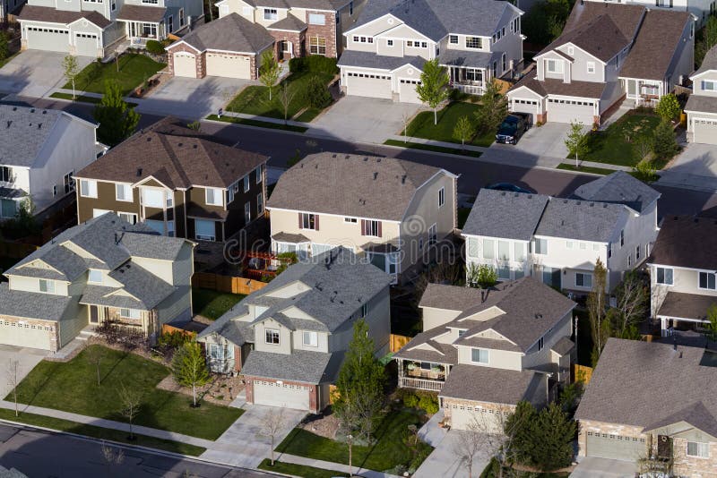 Suburbia stock image. Image of street, american, suburbia - 31115313