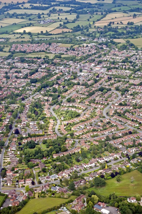 Los suburbios imagen de archivo. Imagen de suburbano, cityscape - 213907