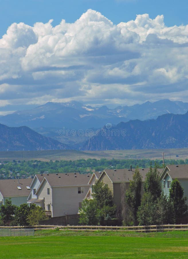 Suburban Neighborhood stock photo. Image of building, roads - 6979630