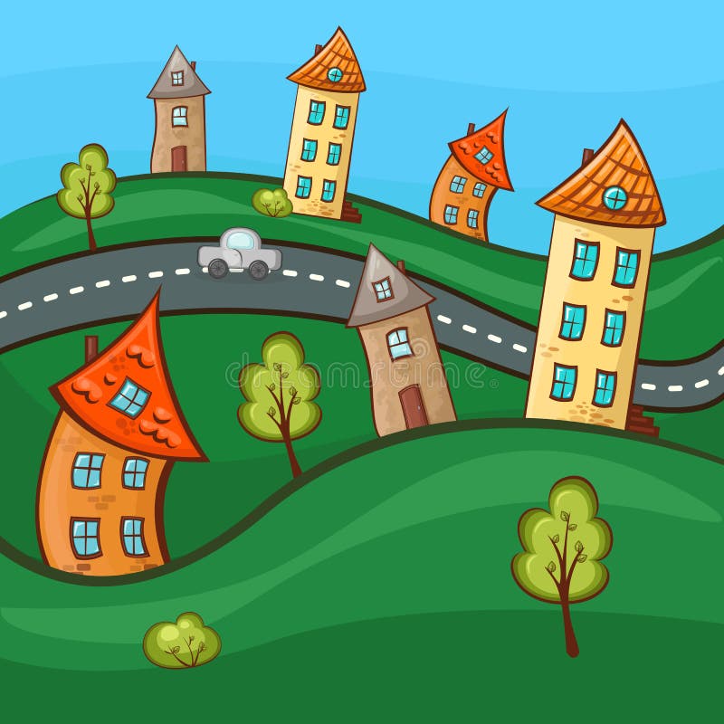 Funny cartoon deer stock vector. Illustration of fawn - 35090791