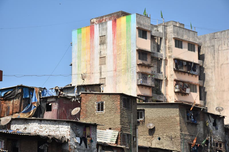 Suburbs of Mumbai stock image. Image of generic, india - 66985685