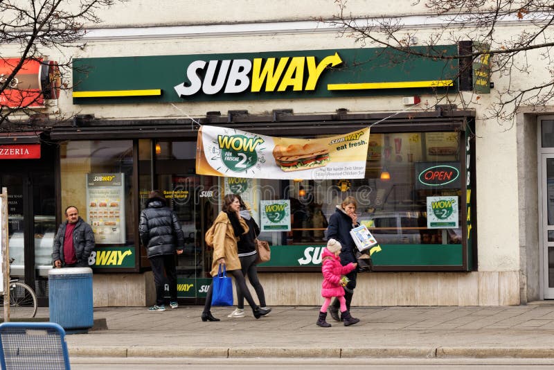 Subway editorial stock photo. Image of german, munich - 37536563