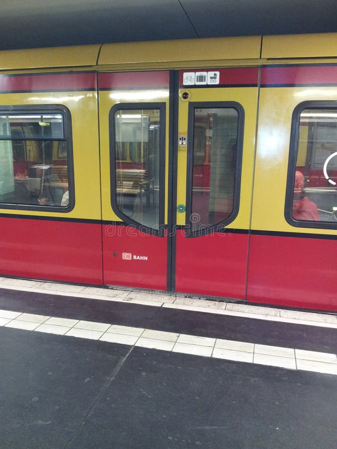 Subway in Berlin Germany. Photo at a Station Editorial Stock Image ...