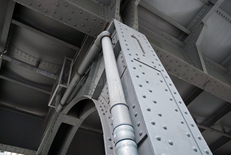 Subway bridge stock photo. Image of industrial, component - 37198110