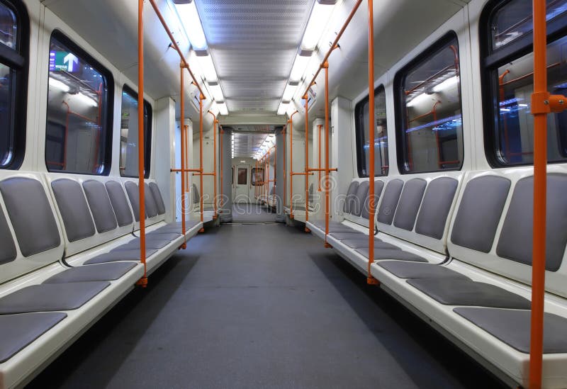 Subway Car stock image. Image of scene, life, urban, train - 9297847