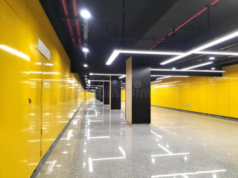 Underground Tunnel Entrance Stock Image - Image of copper, site: 255114017