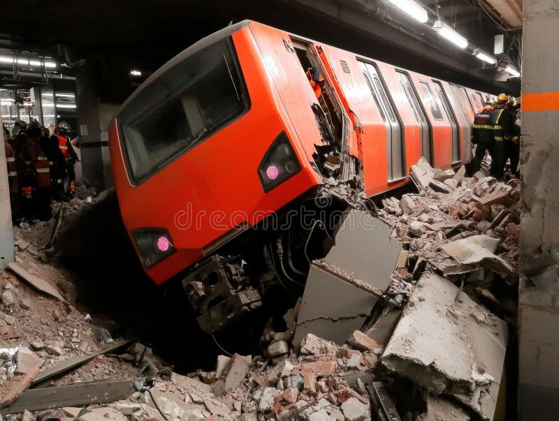 Derailed Subway Stock Illustrations – 2 Derailed Subway Stock ...