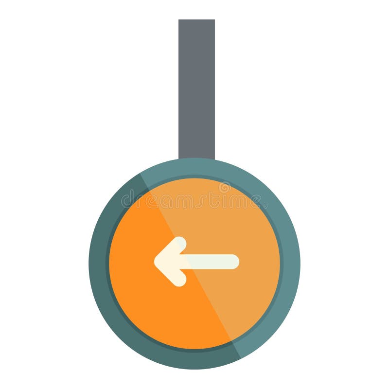 Subway Direction Icon Cartoon Vector. Map Transport City Stock Vector ...