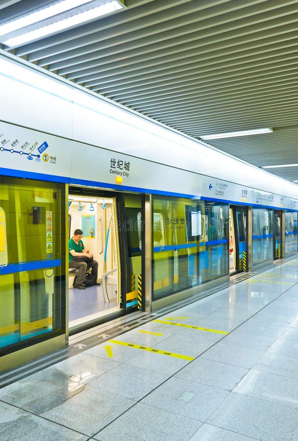 Subway door opened editorial photography. Image of transportation ...