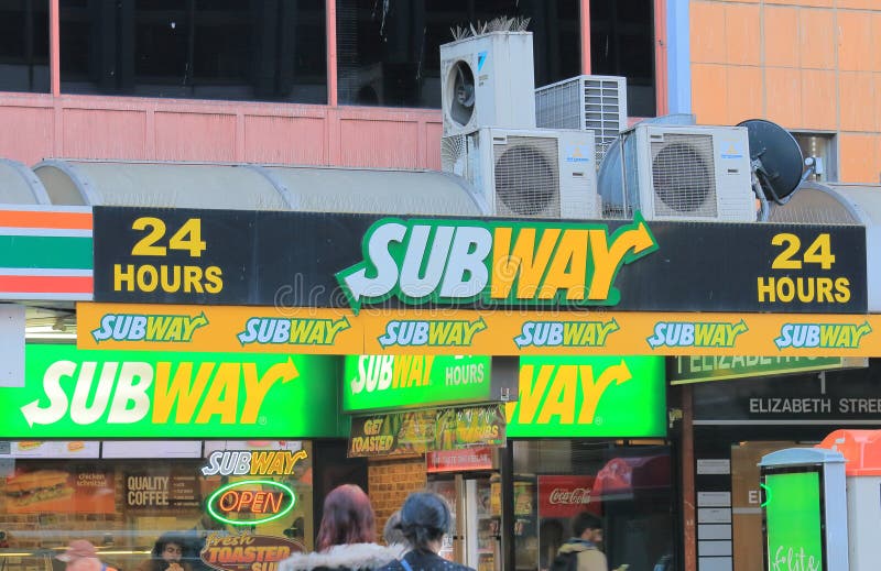 First Subway Logo Subway Logo Animation And History