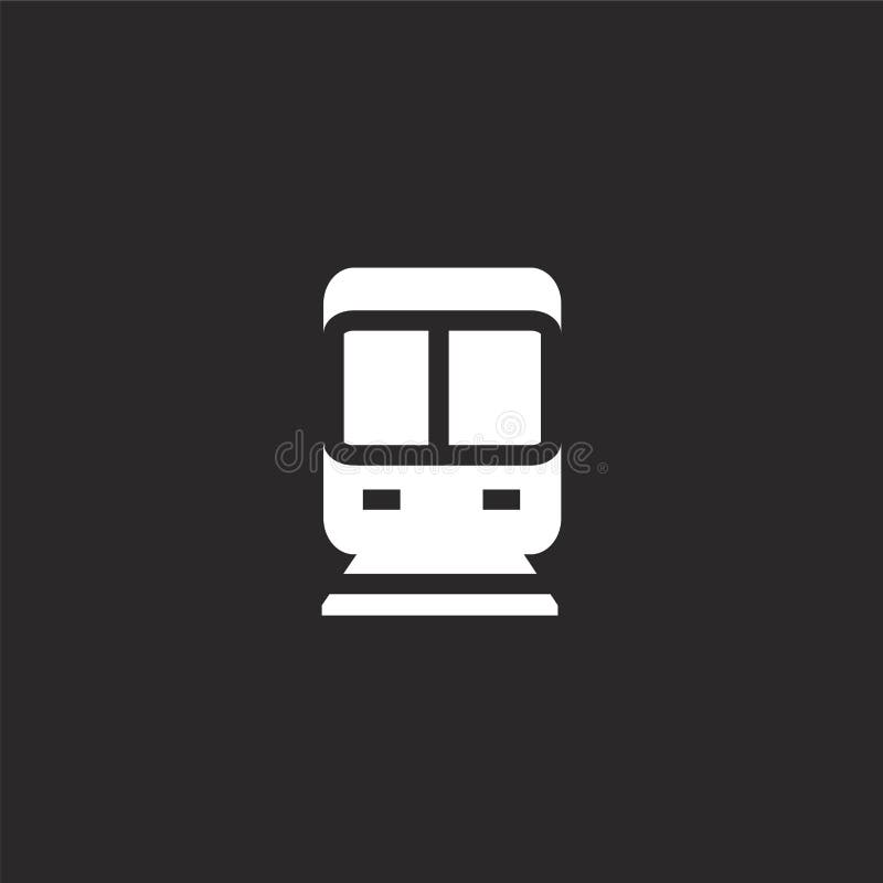 Subway Icon. Filled Subway Icon for Website Design and Mobile, App ...