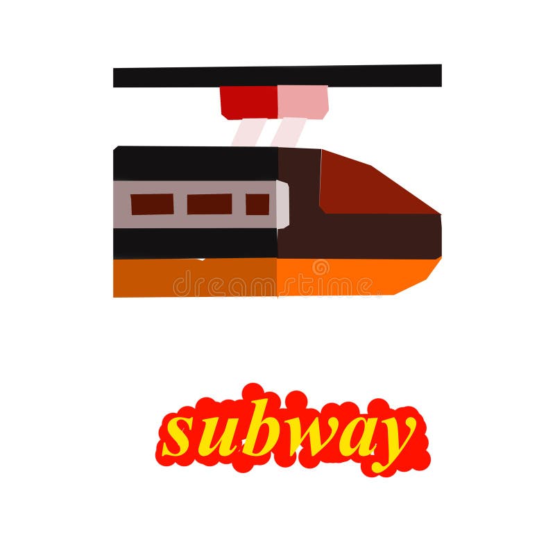 Subway illustration stock illustration. Illustration of bucharest ...