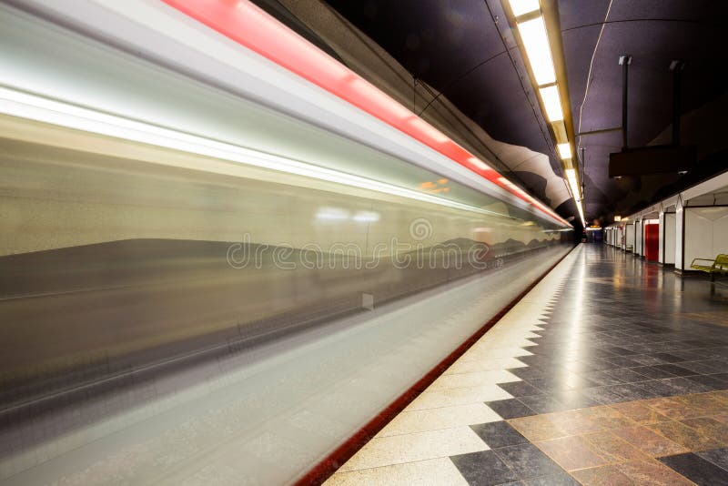 Subway lights background stock photo. Image of train - 105720466