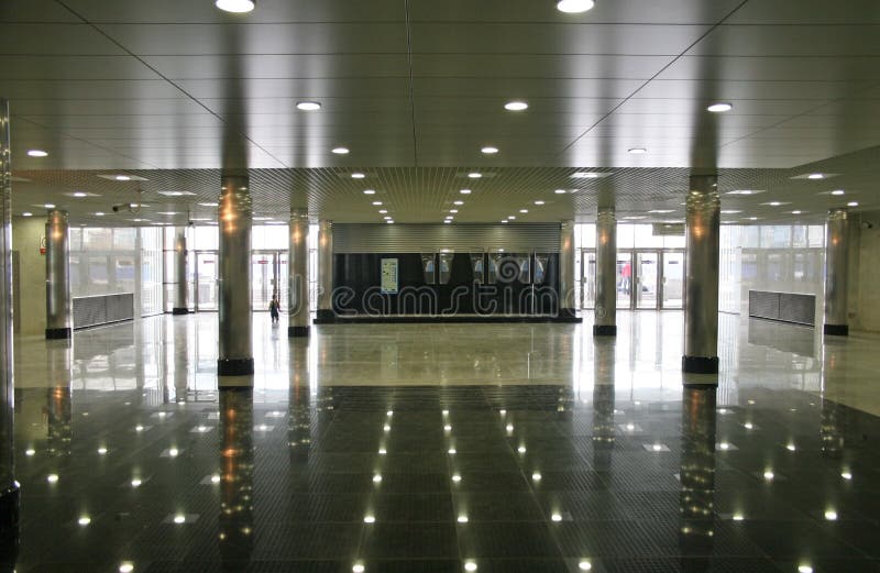 Subway lobby stock photo. Image of russian, public, antechamber - 1192348