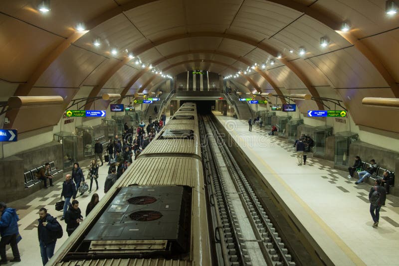 Subway Metro Station in Sofia, Bulgaria Editorial Image - Image of ...