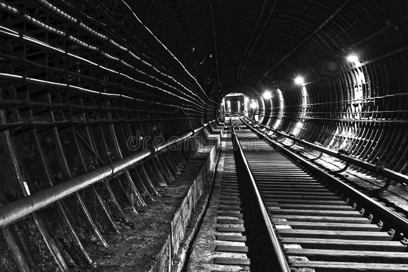 Subway stock image. Image of urban, urbex, tube, labarotory - 65477693