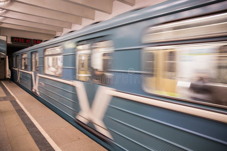Subway stock image. Image of empty, railroad, commuter - 35644697