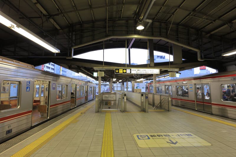 Osaka Subway One of the Busiest Metro System Editorial Stock Photo ...