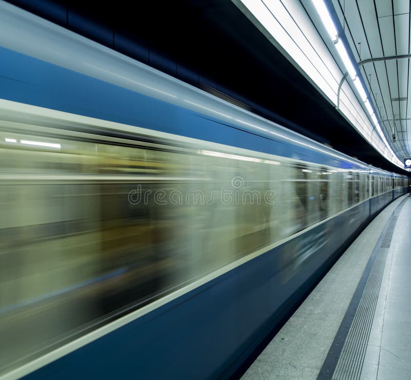 The subway stock photo. Image of station, subway, lights - 68678212