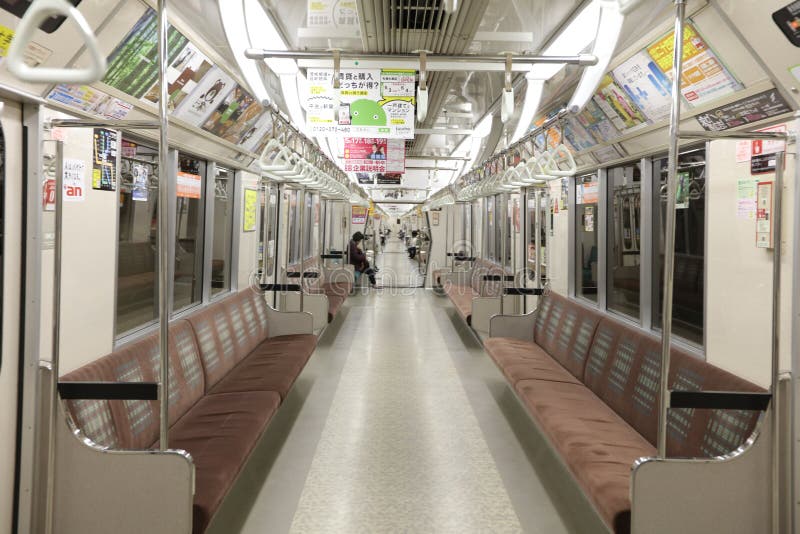 The Subway in Sapporo Downtown, 2017 Editorial Image - Image of street ...