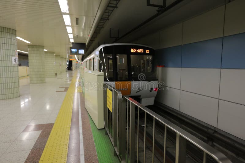 The Subway in Sapporo Downtown, 2017 Editorial Photo - Image of asian ...
