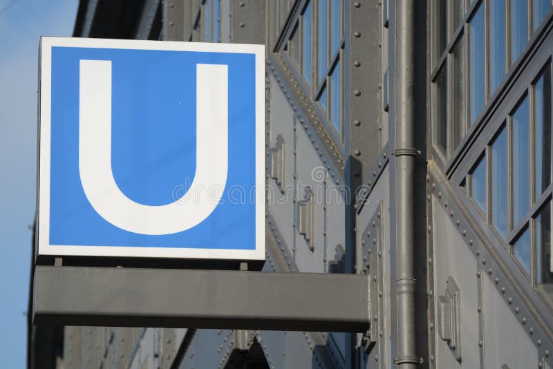 Subway Sign stock photo. Image of symbol, signpost, architecture - 39226326