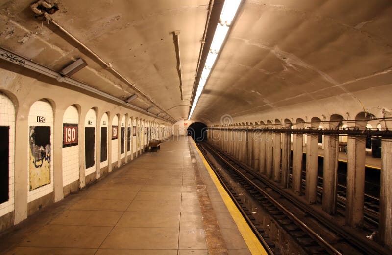 Subway Station stock image. Image of system, rail, stop - 1009119