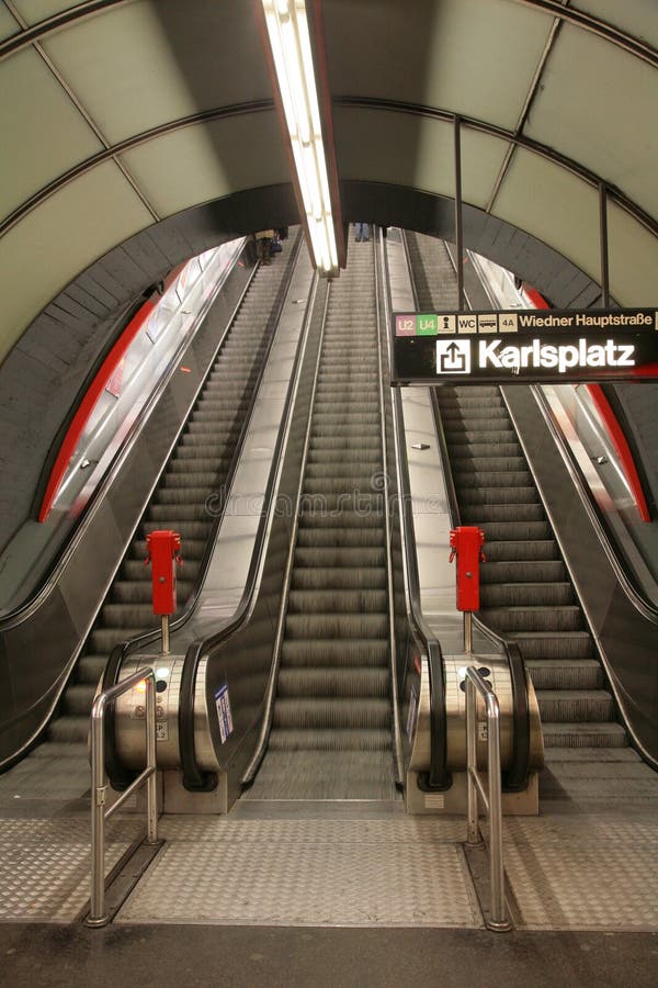 Subway-Station stock image. Image of escalator, subway - 2096575
