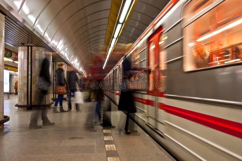 At subway station stock image. Image of journey, ground - 28500639