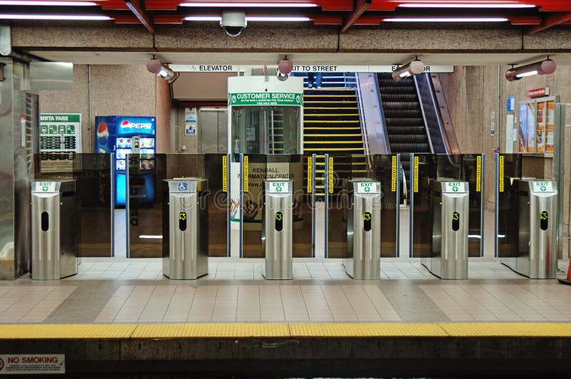 Subway station in Boston editorial stock photo. Image of line - 87471953