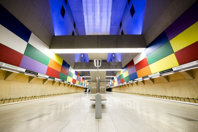 Subway station interior stock photo. Image of modern - 41512946