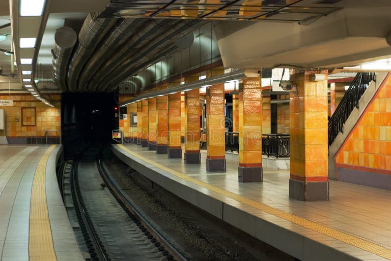 Subway station stock photo. Image of metro, public, travel - 41090094