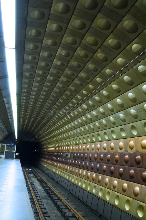 A Subway Station Underground in Budapest Editorial Stock Image - Image ...
