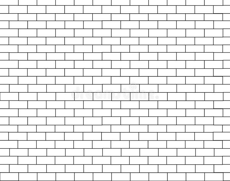 Subway Tile Seamless Pattern Design Background Stock Illustration ...