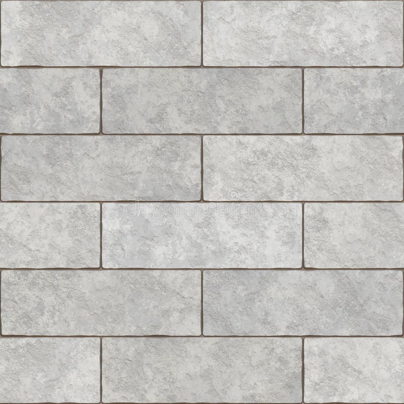 White Metro Tile Seamless Pattern. Subway Brick Wall Background Stock Illustration ...