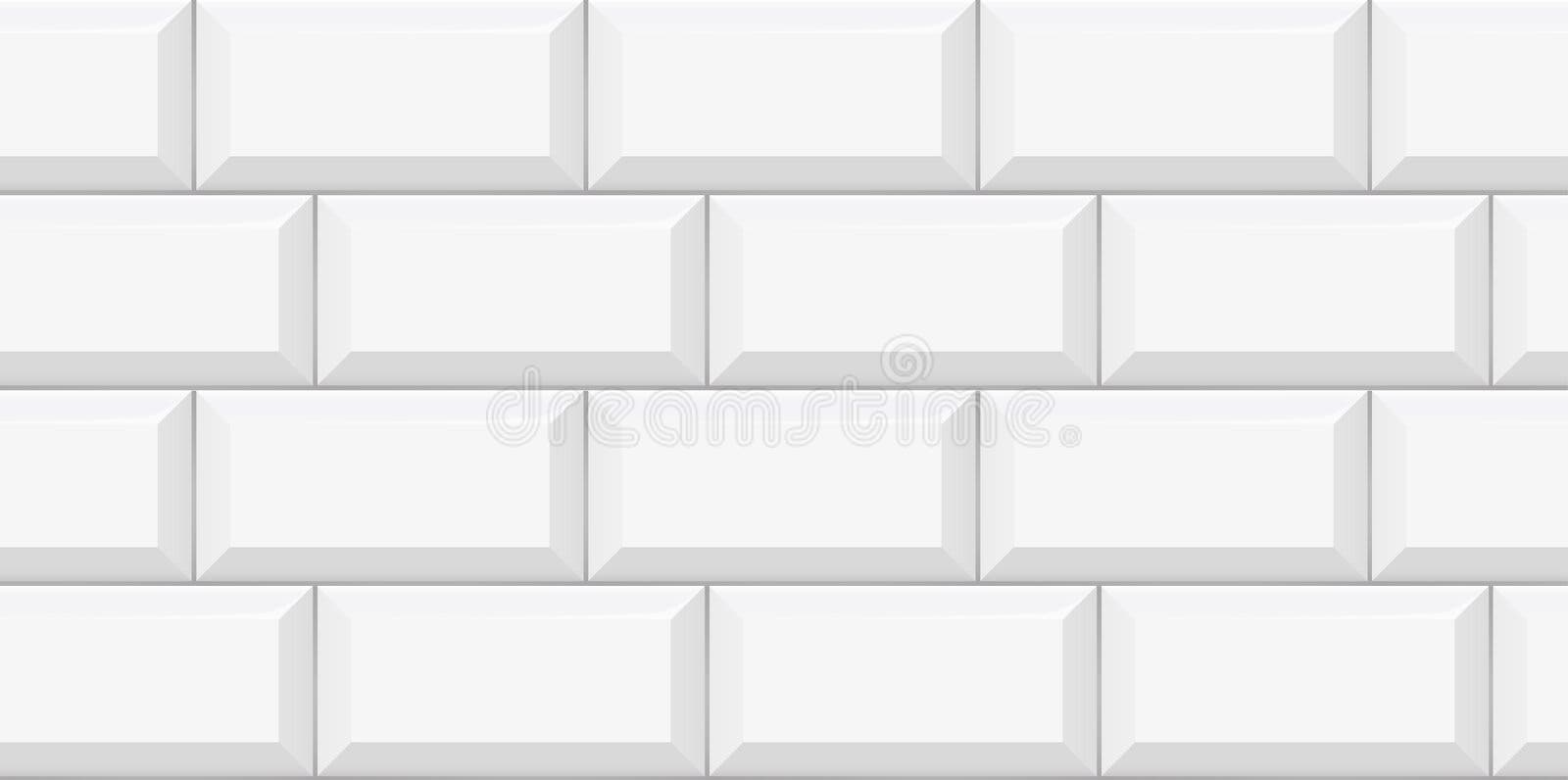 Subway Tile Seamless Pattern. Stock Vector - Illustration of shine ...