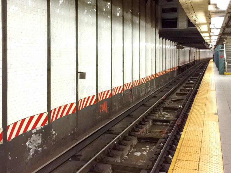 Underground subway track stock image. Image of vortex - 57293749