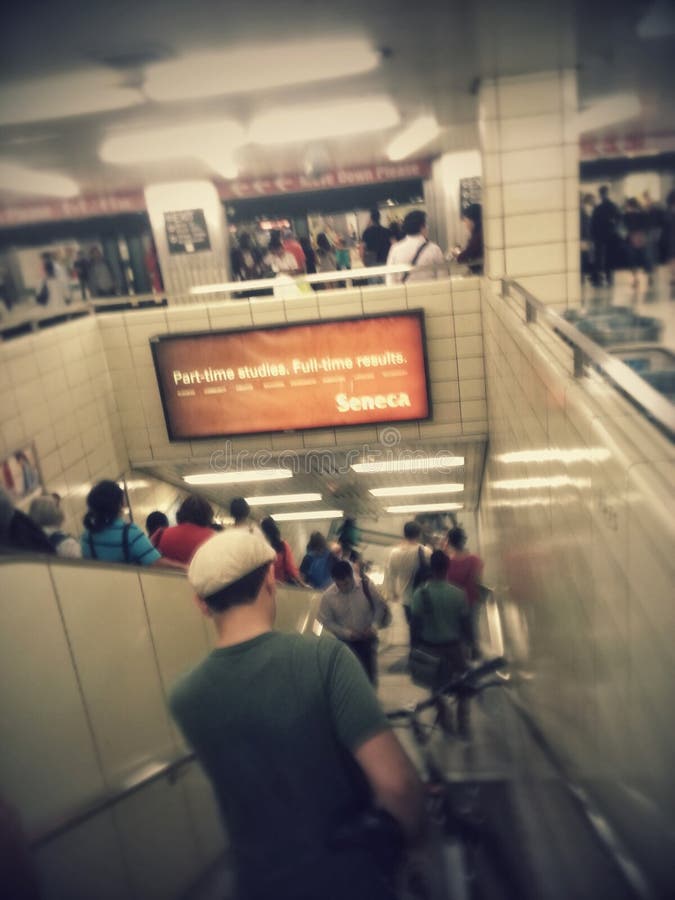 Subway traffic editorial image. Image of toronto, subway - 43777970