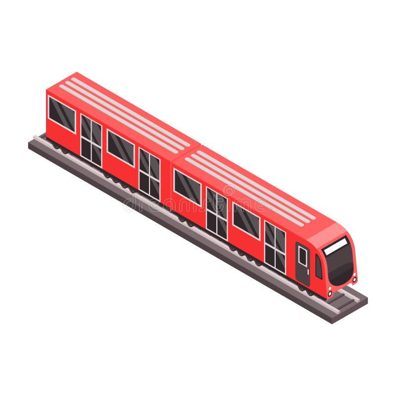 Subway Train Icon stock vector. Illustration of urban - 251717565