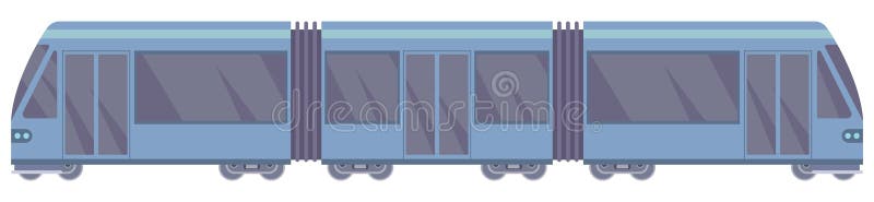 Subway Train Side View. Passenger Transport Icon Stock Vector ...