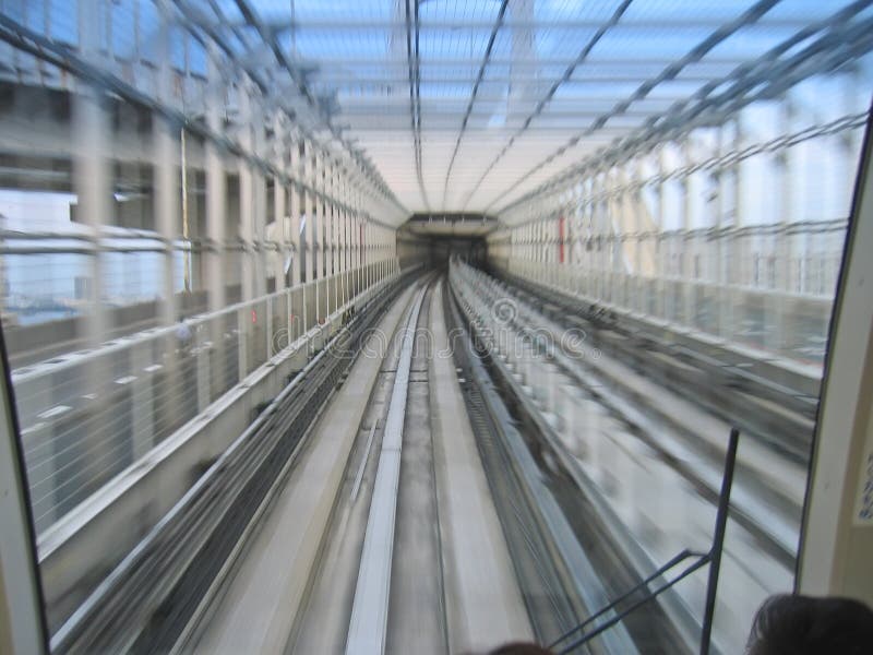 Subway Tunnel with Motion Fx Stock Photo - Image of effect, downtown ...