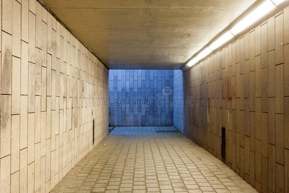 Subway underpass stock image. Image of underground, staircase - 44488719