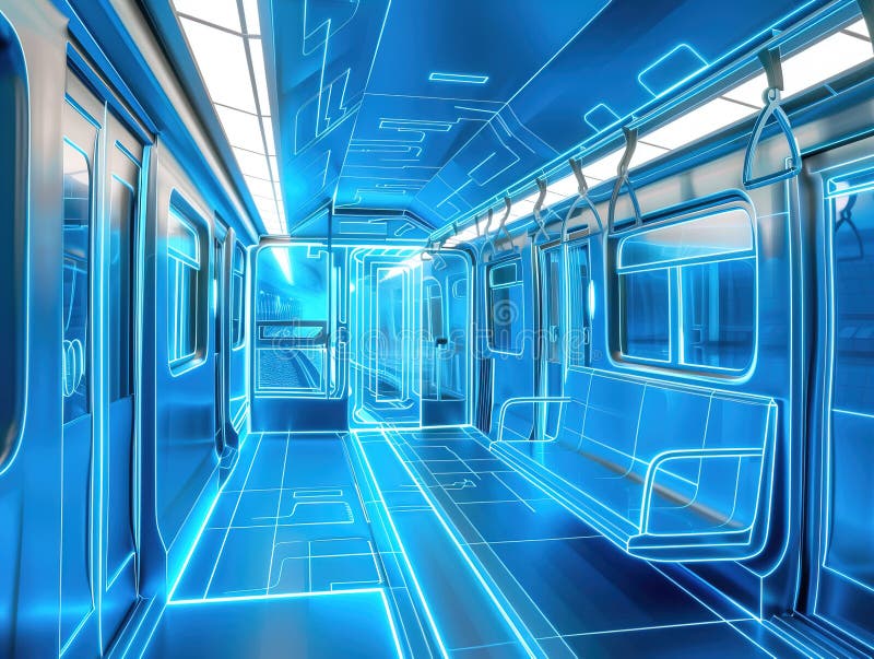 Subway Visualization with Augmented Reality Transparent Subway in ...